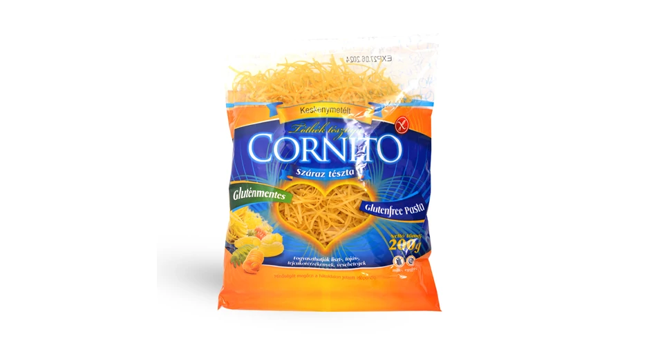 Cornito gluténmentes tészta keskenymetélt I Kukoricalisztből készül