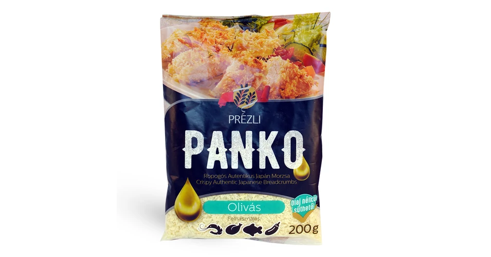 Panko prézli morzsa olívás 200g I Olaj nélkül süthető, finom ropogós