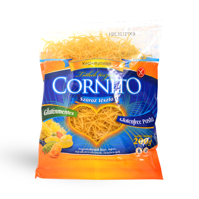 Cornito gluténmentes tészta keskenymetélt I Kukoricalisztből készül